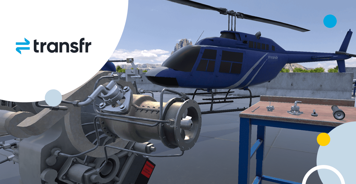 Virtual Reality Training for Aviation Maintenance - Transfr Inc
