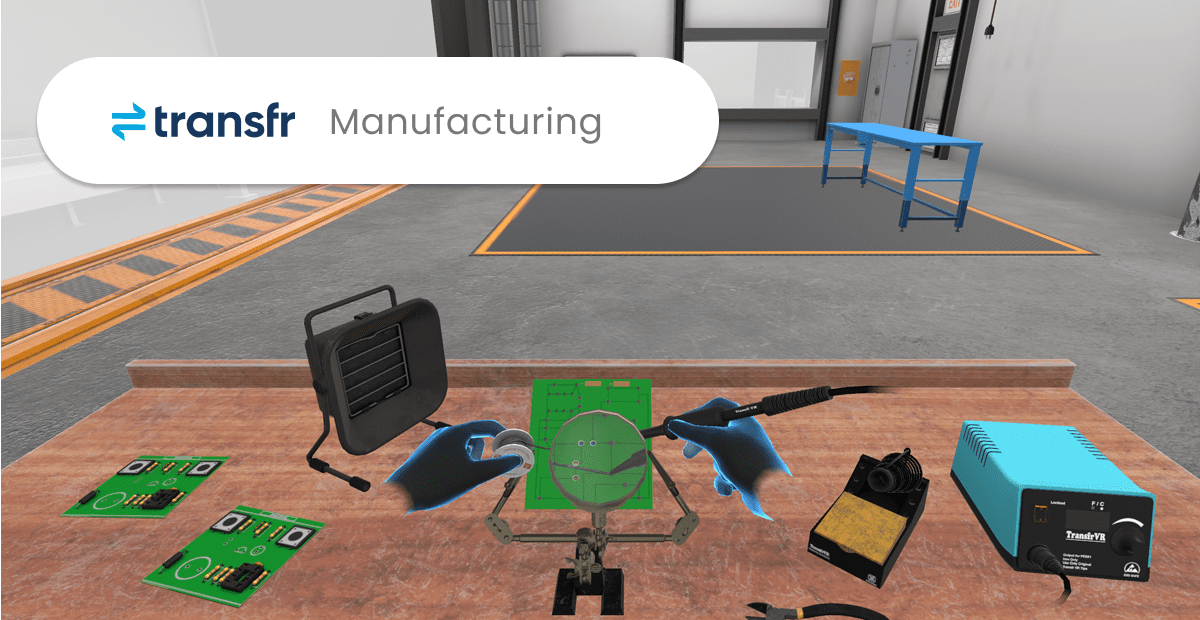 Virtual Reality Manufacturing Training | Transfr Inc
